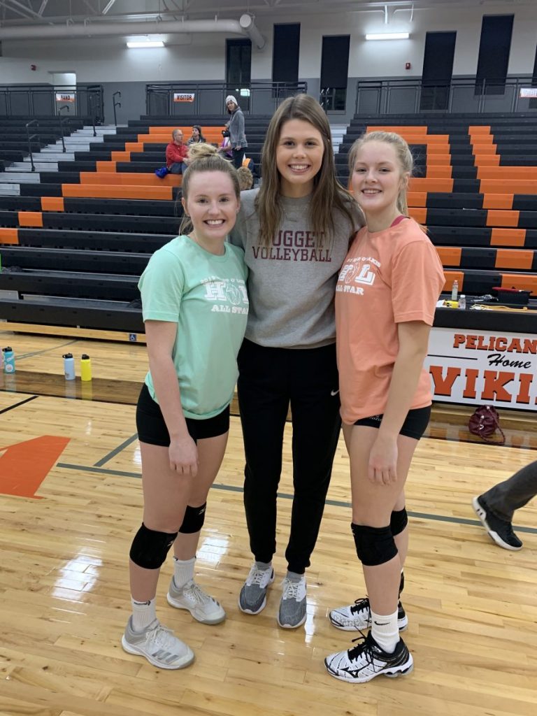 Hawley Nuggets HOL Volleyball Game – Hawley Herald
